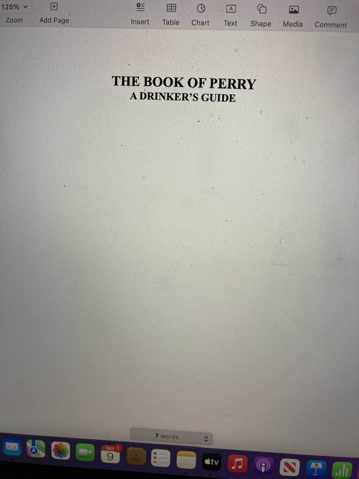 The book of perry | Cider Review